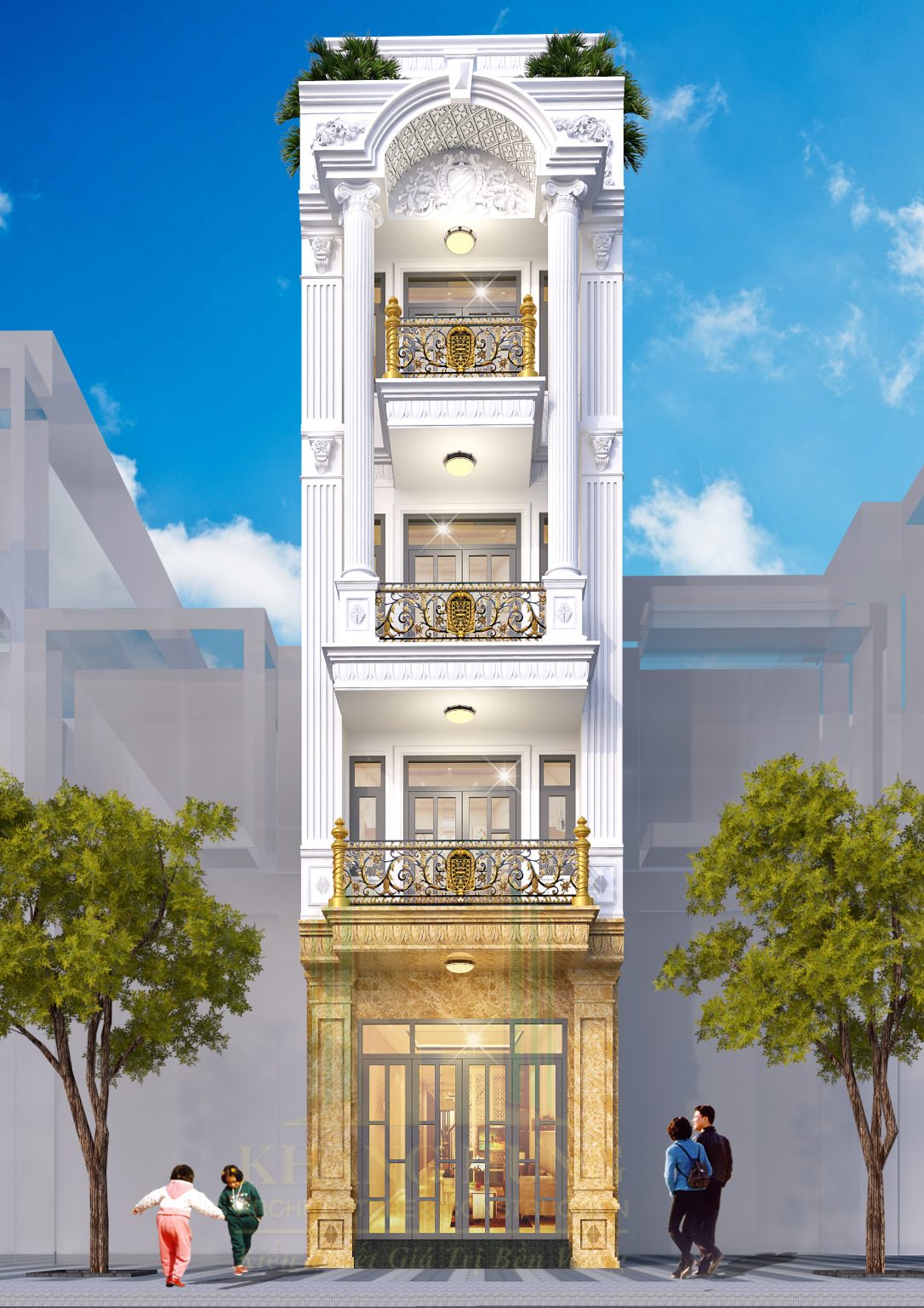 Nhà Phố Phạm Văn Chí - Khang Hưng Construction